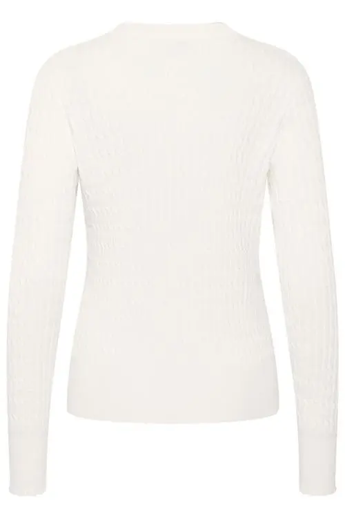 KAFFE Kasilla Cable Knit Pullover