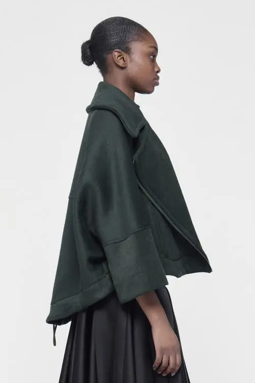 LEEM Boxy Biker Jacket