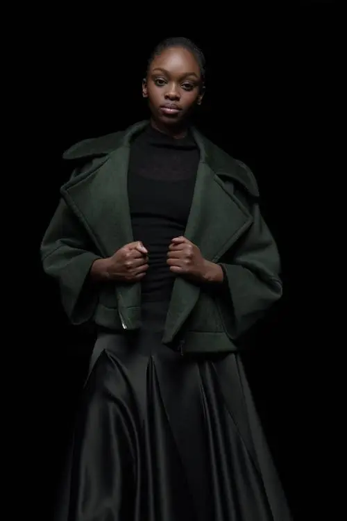 LEEM Boxy Biker Jacket