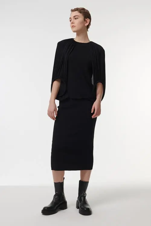 LEEM Double-hoop Knit Top