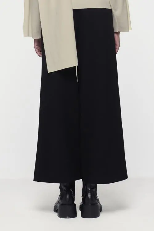 LEEM Wide-leg Pleated Trousers