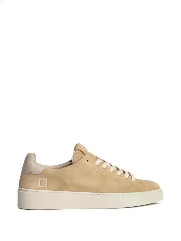 D.a.t.e. Levante Suede Lace-up Sneakers - Neutrals