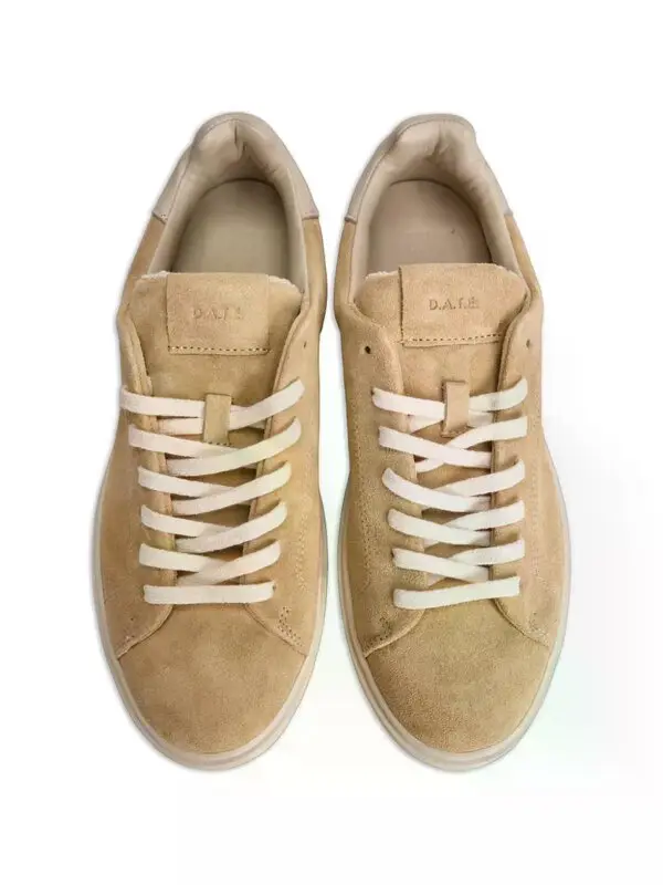 D.a.t.e. Levante Suede Lace-up Sneakers - Neutrals