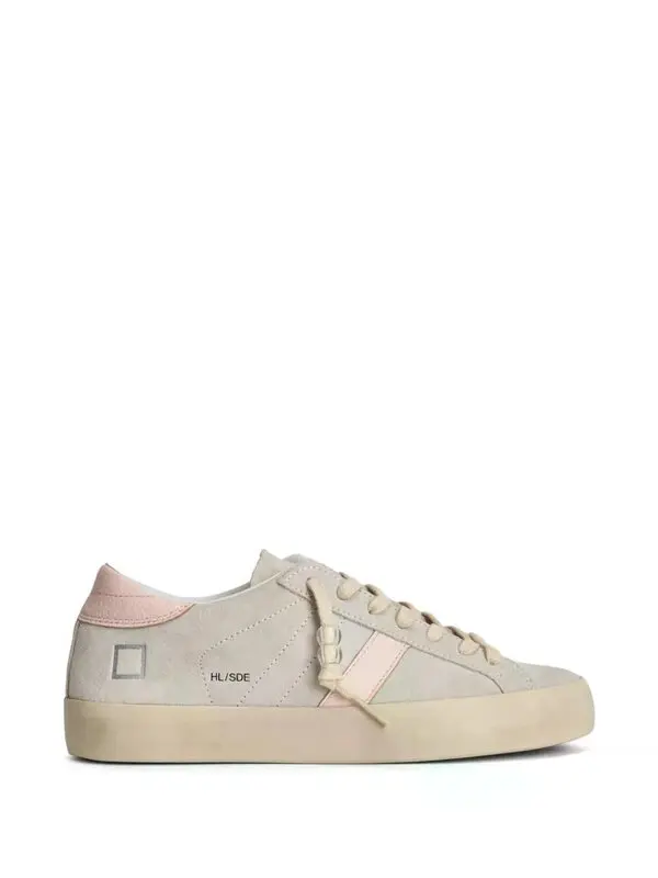 D.a.t.e. Hl/sde Lace-up Sneakers - Neutrals