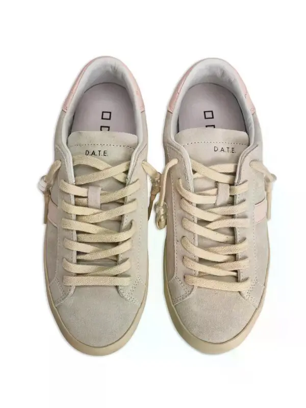 D.a.t.e. Hl/sde Lace-up Sneakers - Neutrals