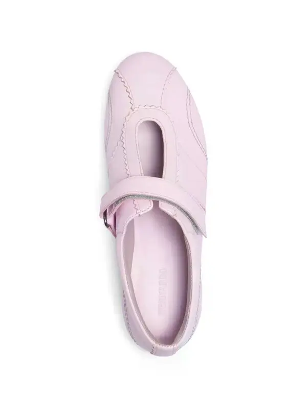 Bernardo Bozano Sneakers With Scalloped Trim - Pink
