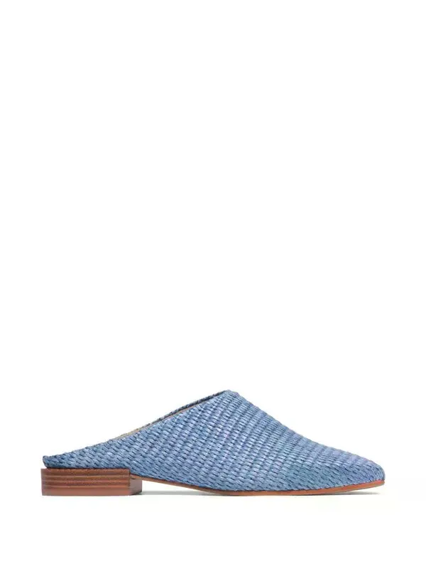 Bernardo Porto Woven Mules