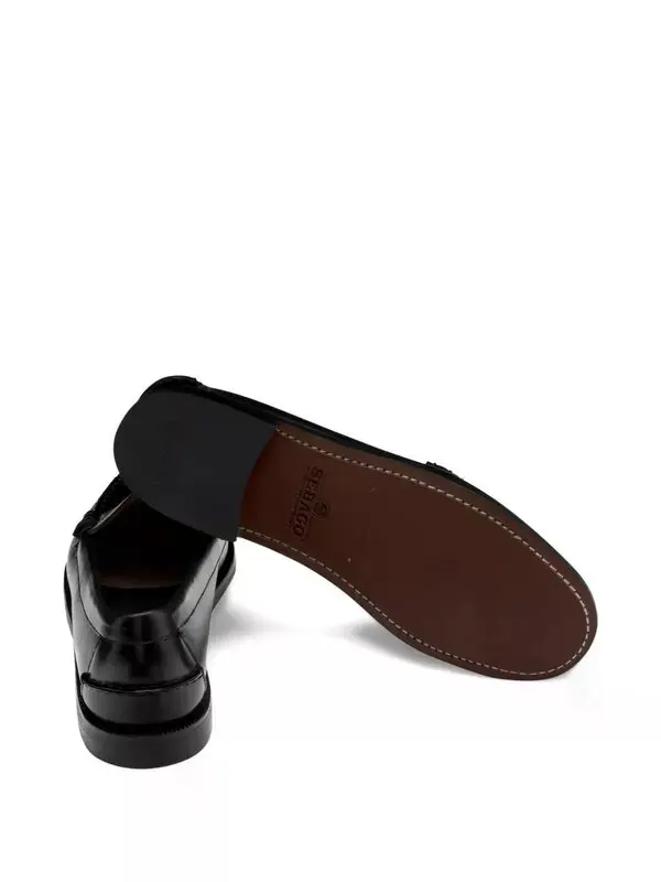 SEBAGO Penny-strap Loafers - Black