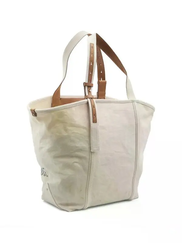 GOLDEN GOOSE Logo Print Tote Bag
