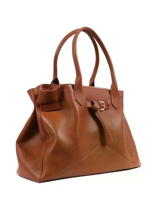 BALLANTYNE Leather Tote Bag - Brown