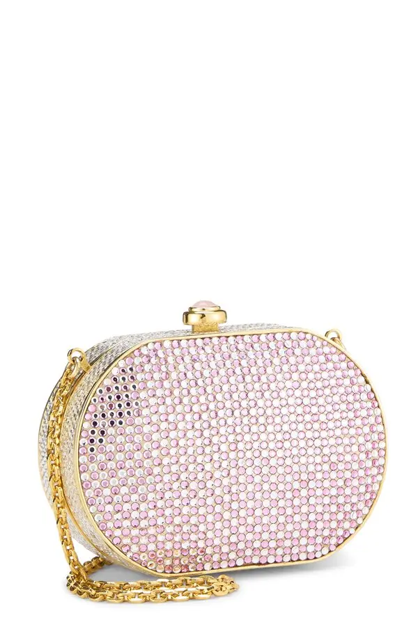 Judith Leiber Embellished Crystal Minaudière