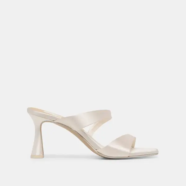 DOLCEVITA Satin Heeled Sandals