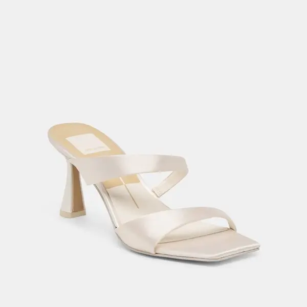DOLCEVITA Satin Heeled Sandals