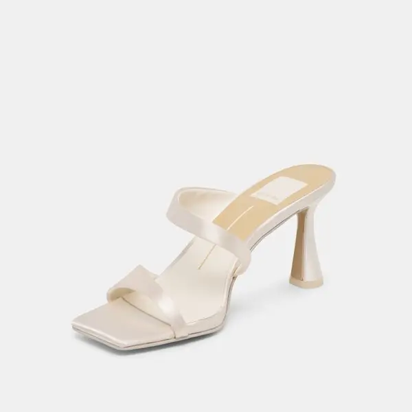 DOLCEVITA Satin Heeled Sandals