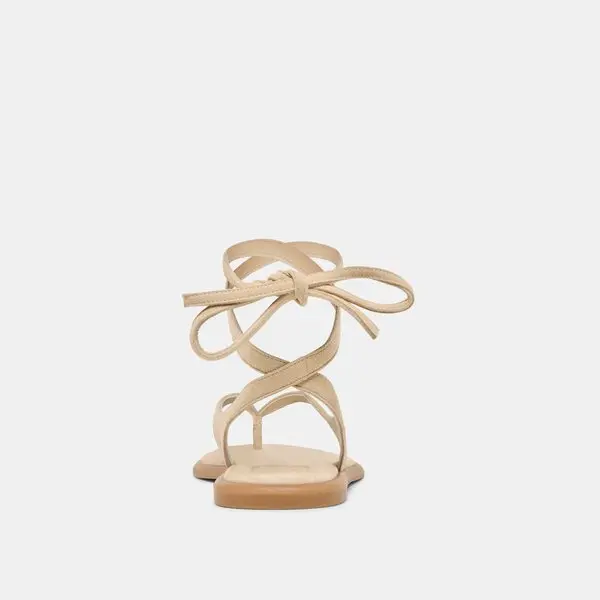 DOLCEVITA Jayden Thong Sandals - Almond Suede