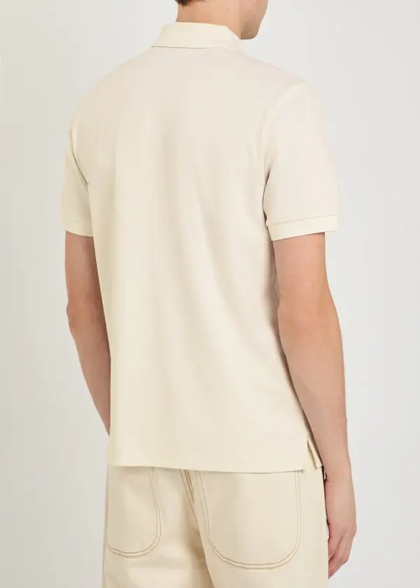 BOSS Fine-knit Cotton Polo Shirt