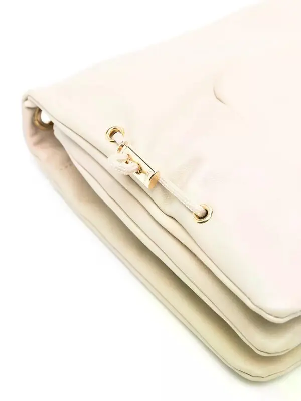 LANCEL Billie De M Flap Bag - Neutrals