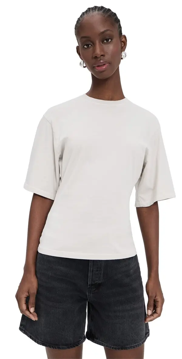 AGOLDE Storey Tee - Bone