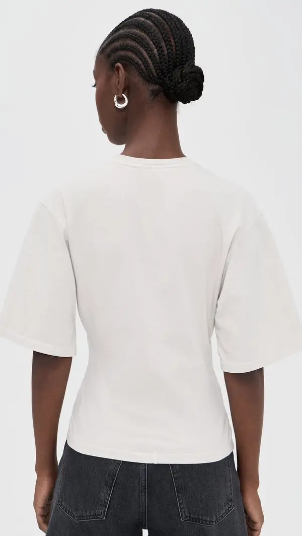 AGOLDE Storey Tee - Bone