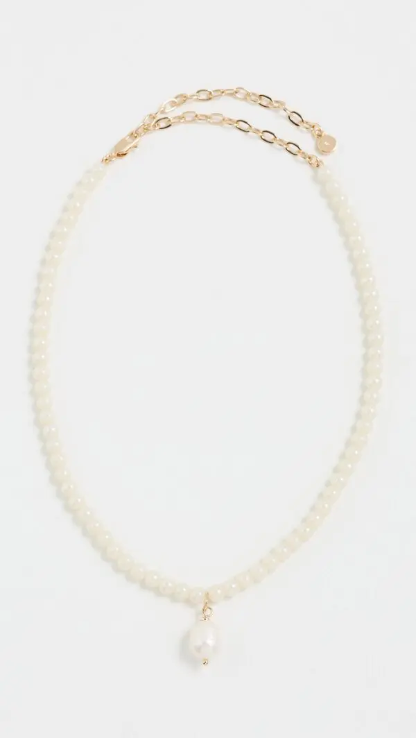 Ettika Pearlescent Beaded Necklace