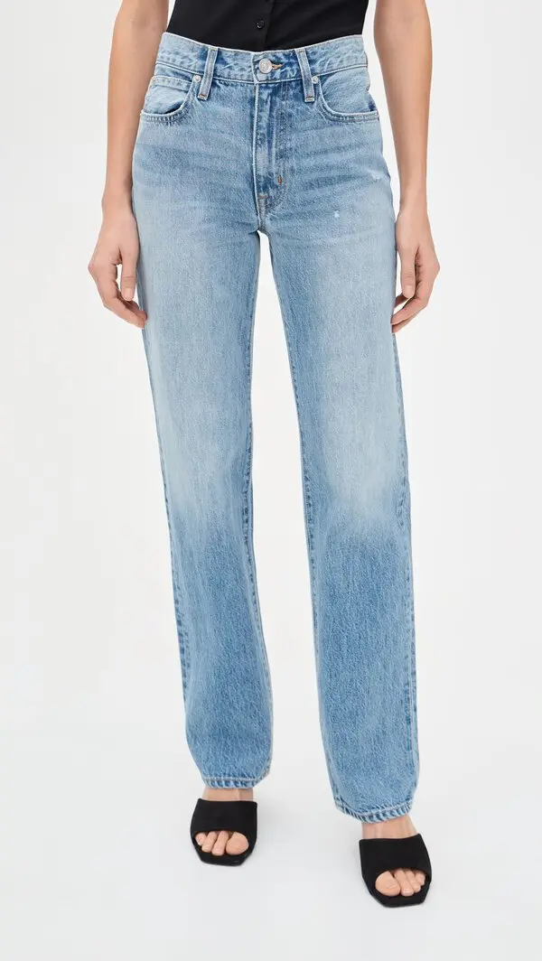 SLVRLAKE Kendra Straight Leg Jeans