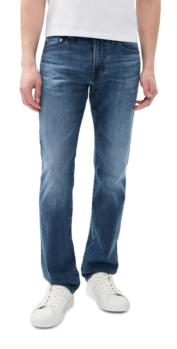 Ag Protégé Classic Straight Denim Jeans - Palms