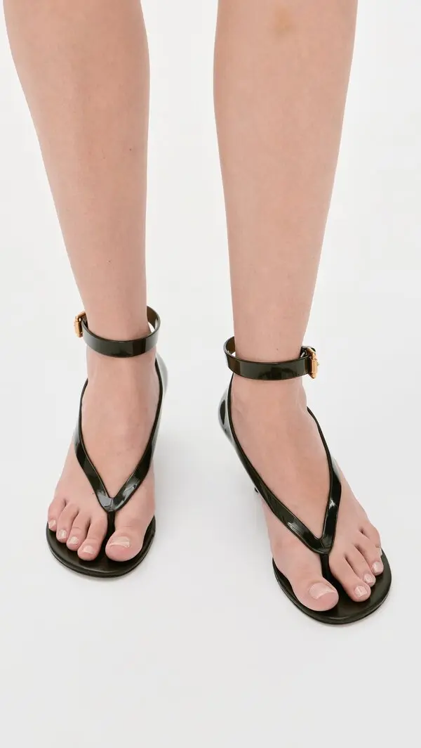 Farm Rio Jelly Kitten Heel Sandals