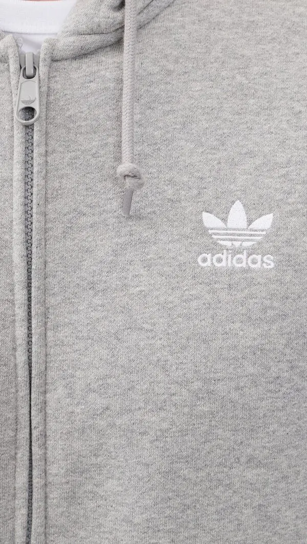 Adidas Trefoil Essentials Full Zip Hoodie
