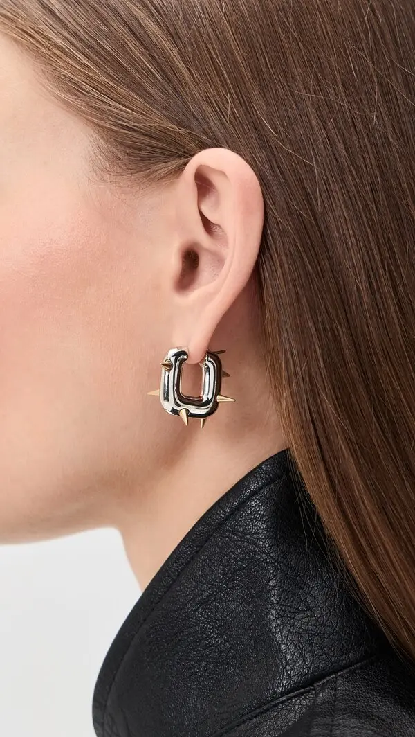 Acne Studios Chunky Loop Earrings