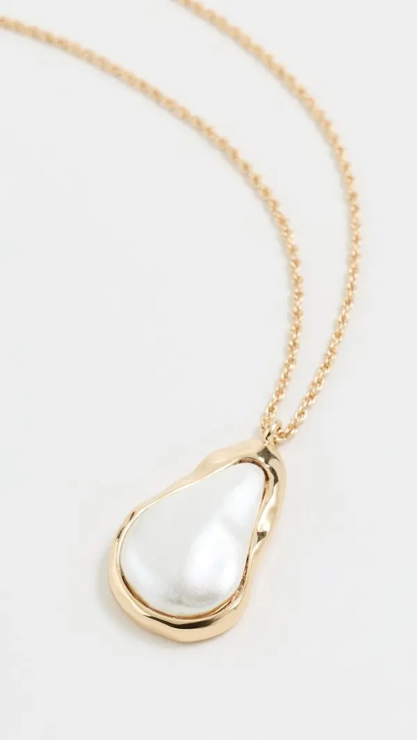 Ettika Pearl Pendant Necklace