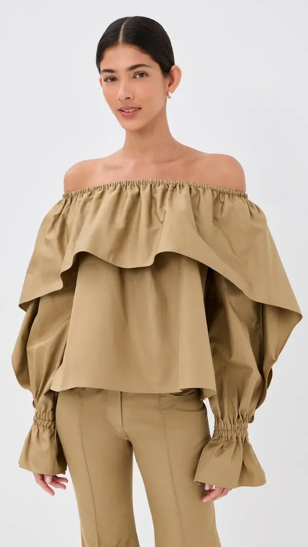 Françoise Sadie Off-shoulder Blouse