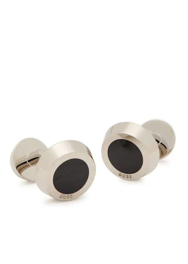BOSS Simony Logo-engraved Cufflinks