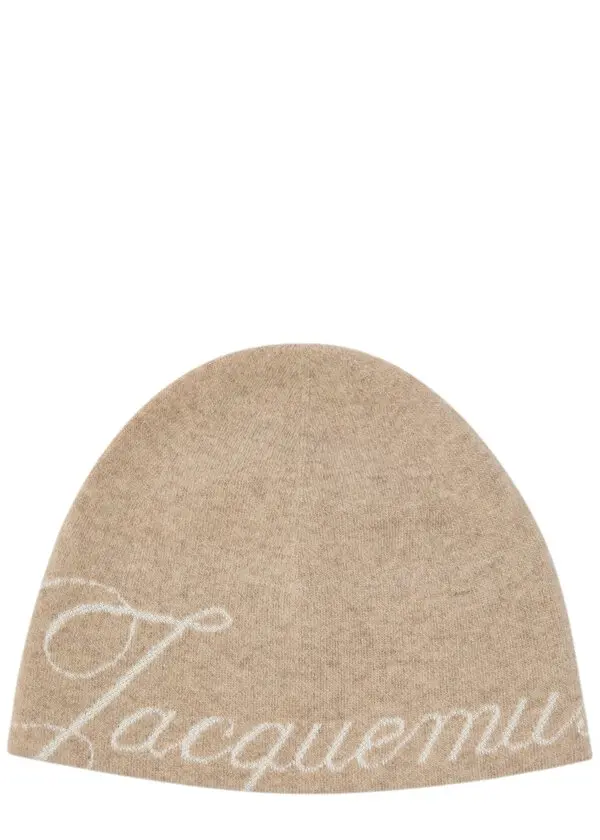 Jacquemus Le Bonnet Atelier Beanie - Beige