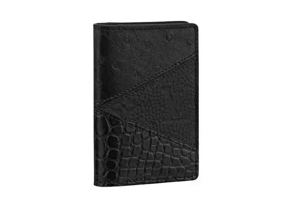 LOUIS VUITTON Exotic Leather Pocket Organizer - Black