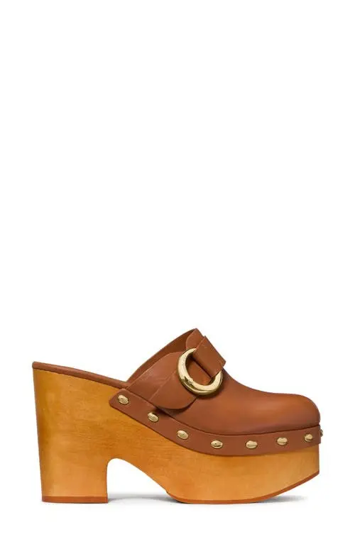 Kate Spade New York Halo Platform Clogs - Saddle