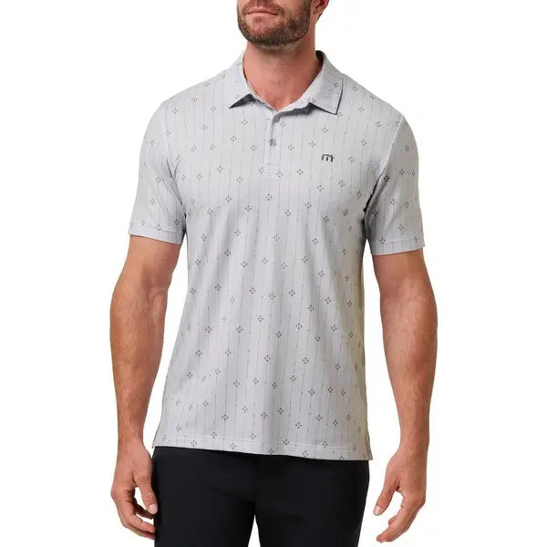 Travis Mathew Featherweight Deco Print Polo
