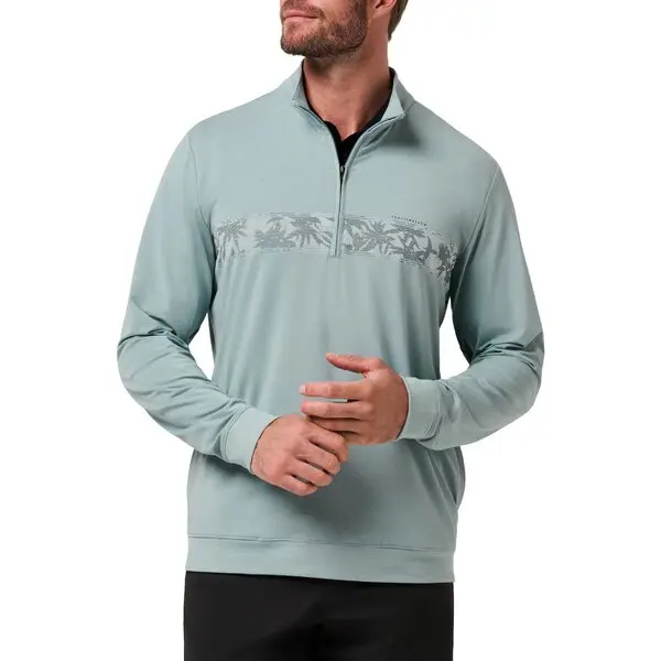 Travis Mathew Trophy Life Quarter Zip Pullover