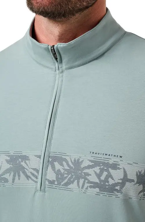 Travis Mathew Trophy Life Quarter Zip Pullover