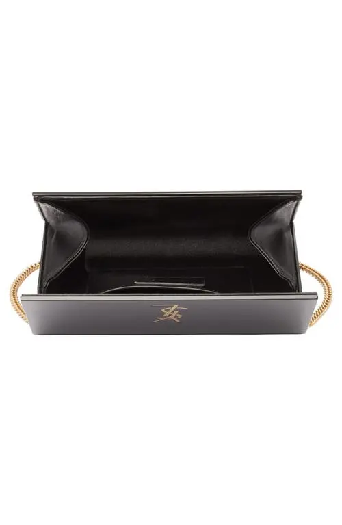 Saint Laurent Mini Vicky Plexiglas Minaudiere - Noir