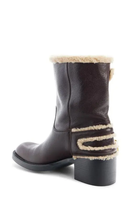 Chloé Genuine Shearling Dakota Boots