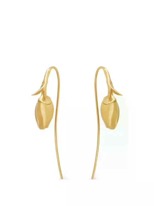 Erdem Bloom Loop Drop Earrings