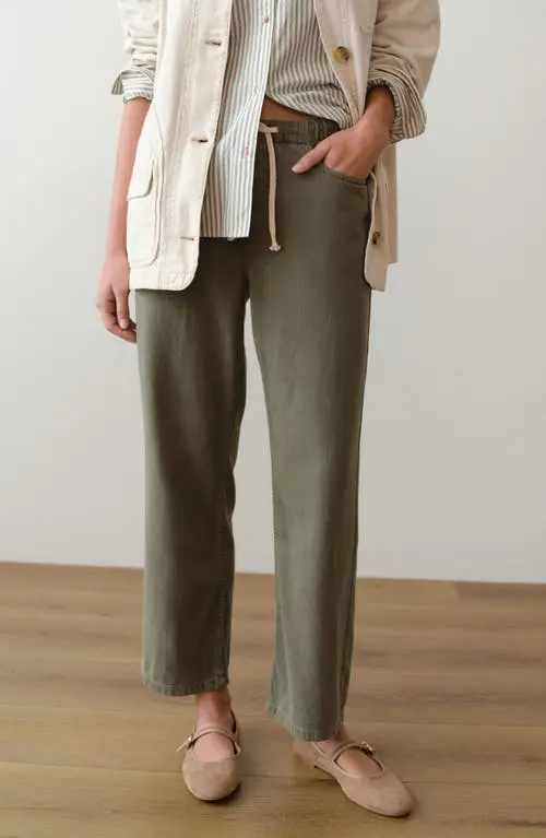 Marine Layer Ella Straight Leg Drawstring Pants