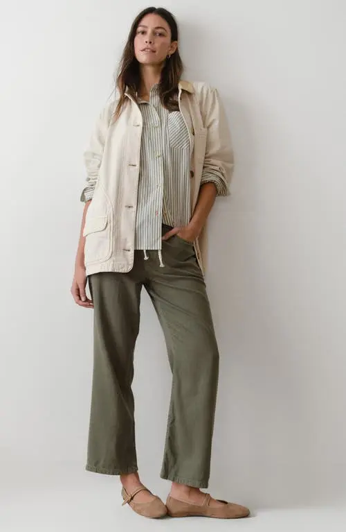 Marine Layer Ella Straight Leg Drawstring Pants