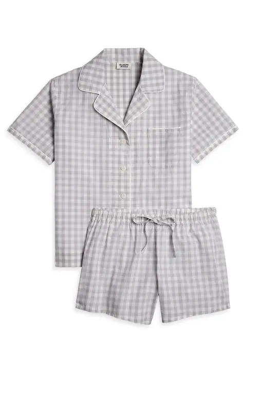 Sleepy Jones Corita Pajama Set - Large Grey Gingham
