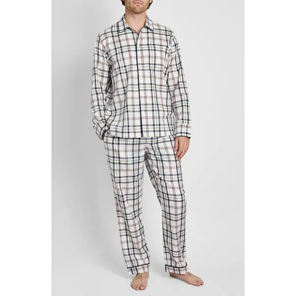 Sleepy Jones Henry Pajama Set - Madras Plaid