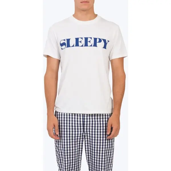 Sleepy Jones Logo T-shirt - White