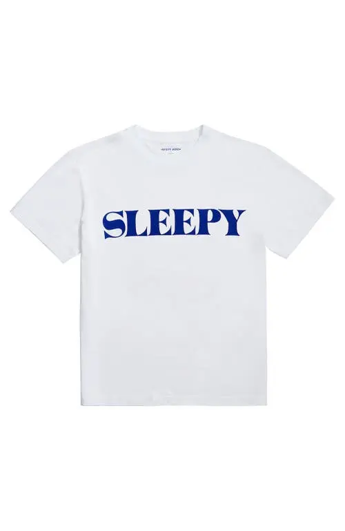 Sleepy Jones Logo T-shirt - White