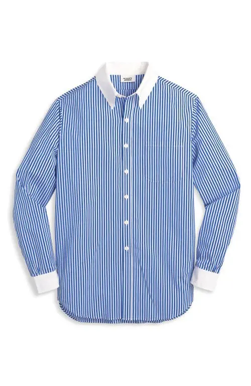 Sleepy Jones Penn Shirt - Colorblock Bengal Stripe