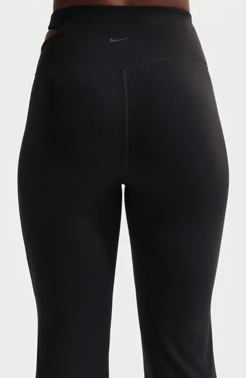 Nike Zenvy High-waisted Flared Leggings - Black