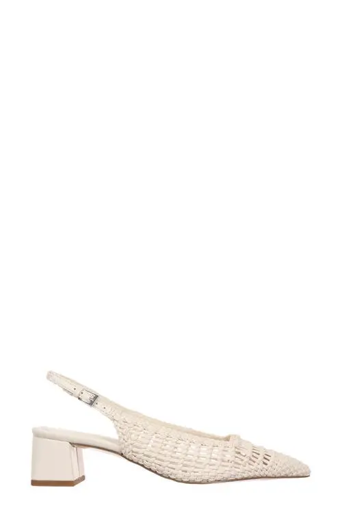 Nordstrom Dextra Slingback Heel Pump - Beige Pearled